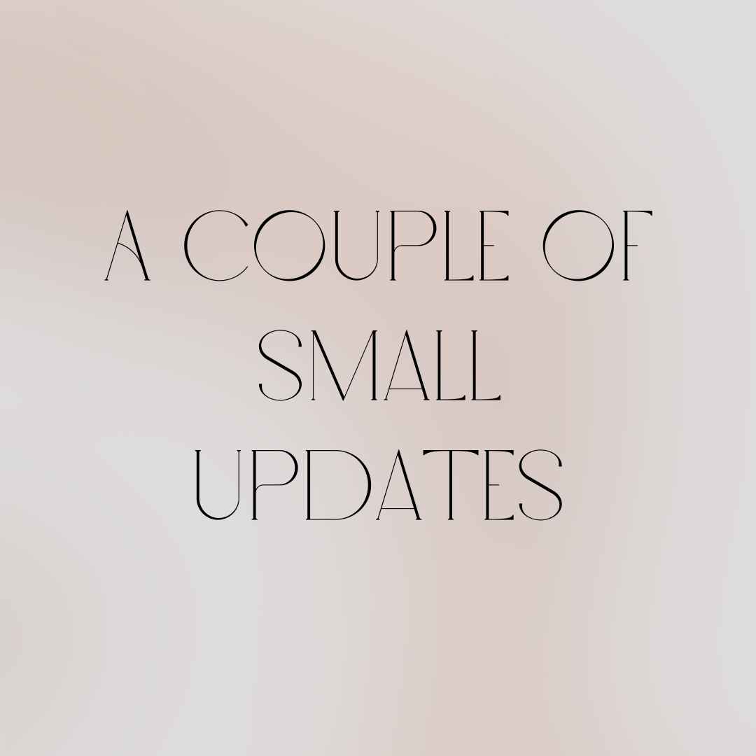 Small Update - Harmony Youth Project